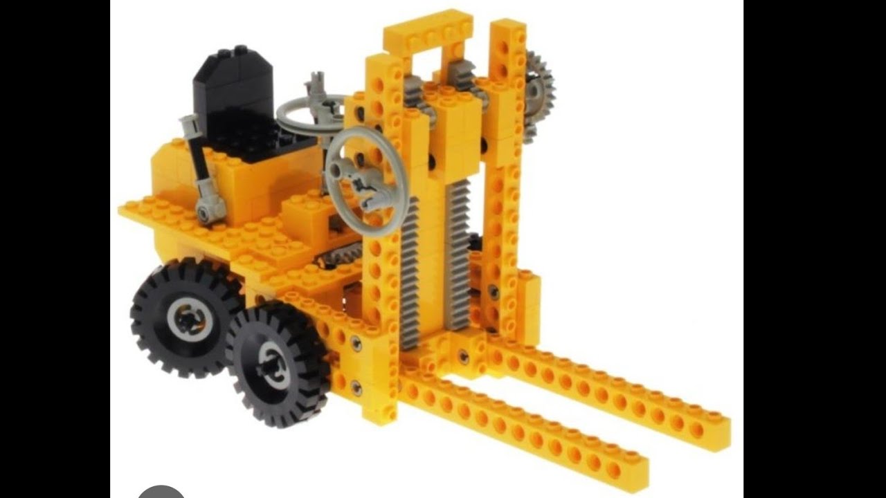 Lego 850 Gabelstapler Variante 1 - YouTube