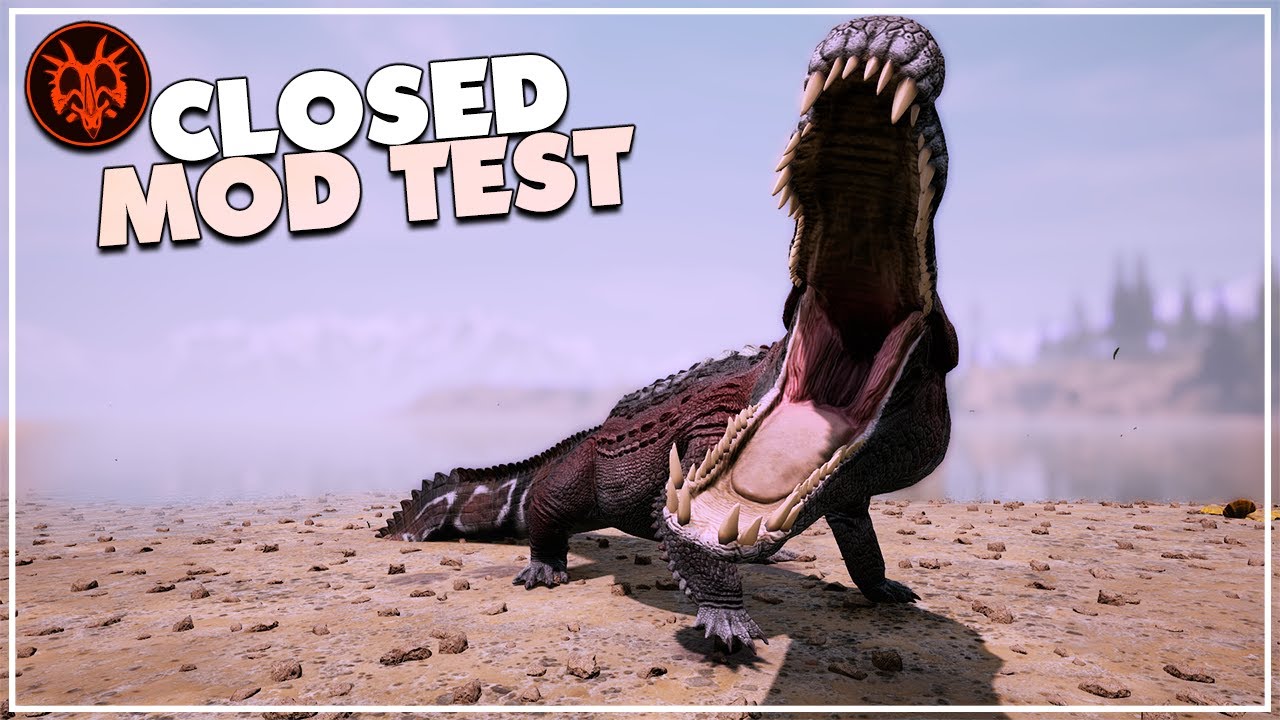 Deinosuchus Mod Test! | Closed Testing | Path of Titans - YouTube