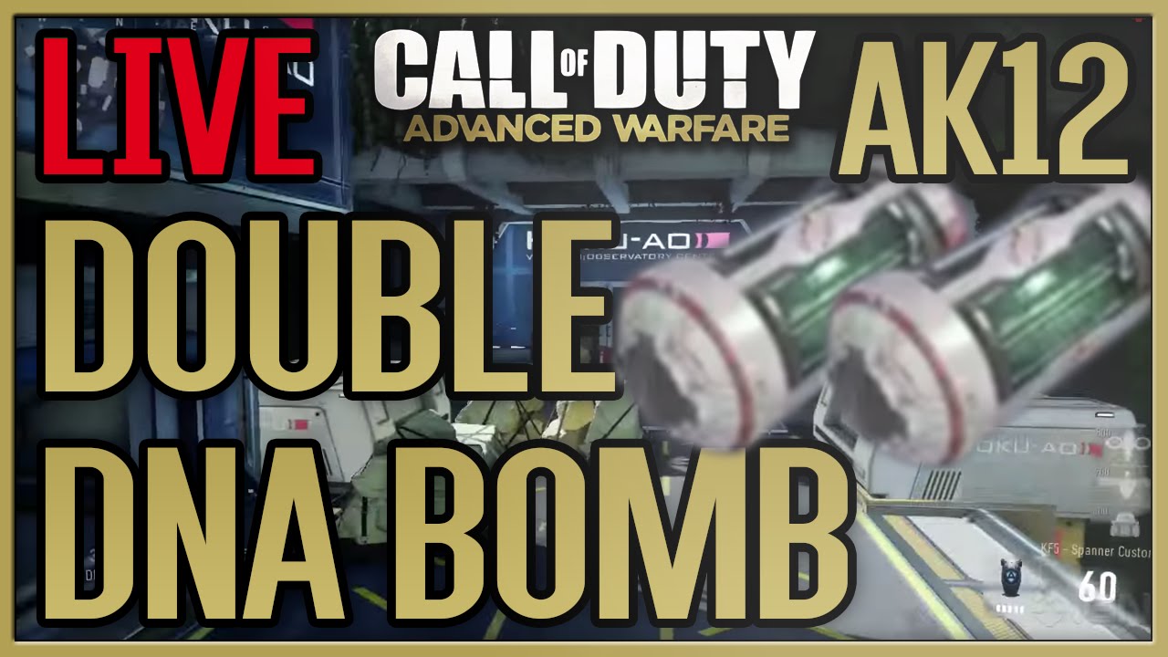 AW: *LIVE* SOLO "DOUBLE DNA BOMB" on Recovery w/AK-12 - Call of Duty ...