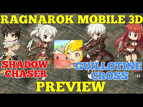 Ragnarok Mobile: Guillotine Cross and Shadow Chaser Preview - YouTube