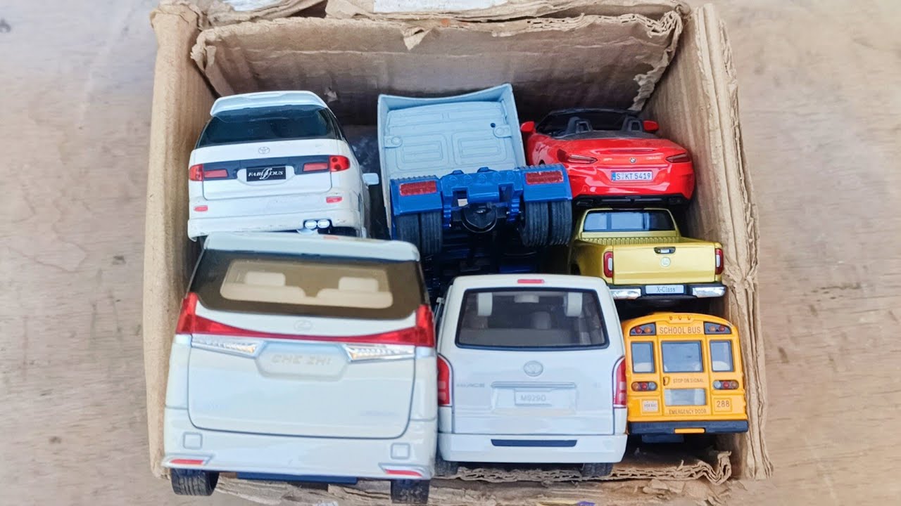 Let's pick up Box Full Of Realistic Diecast Models Of Car - Satisfied ...