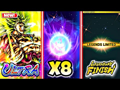 🔥 SUMMONING 8 LF'S UNITS WITH 17K CRYSTALS!!!! ULTRA BROLY SUMMONS ...