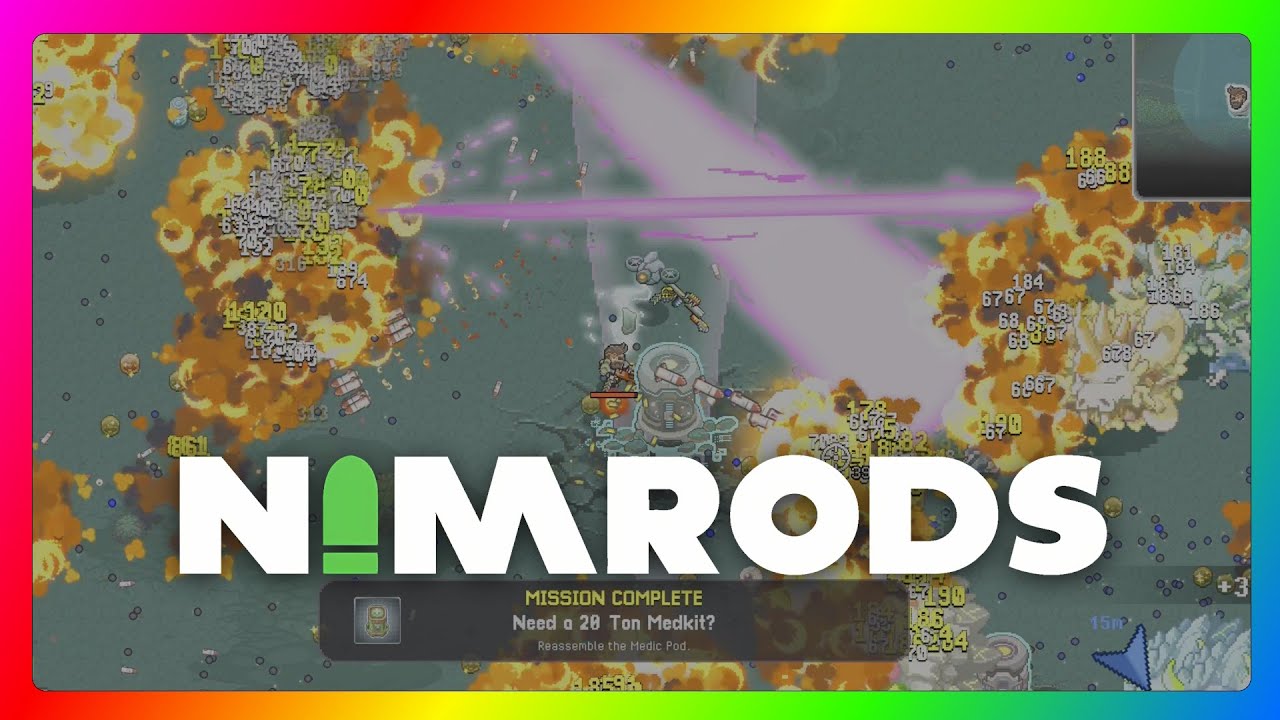 Let's Try - Nimrods Guncraft Survivors QOL patch - a #roguelite about shooting all the bullets ...