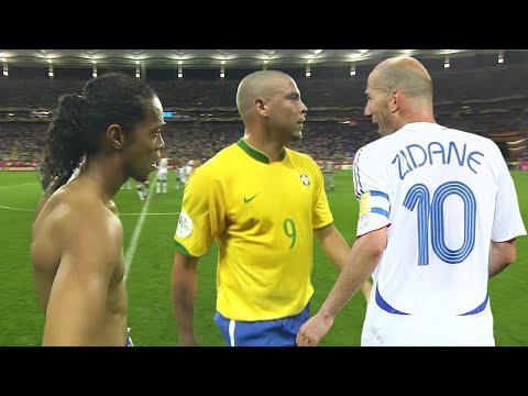 Le jour où Zinedine Zidane a détruit à lui seul Ronaldinho et le Brésil