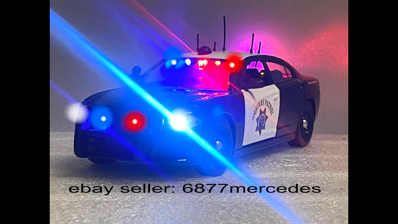 CHP california Highway Patrol Slicktop Dodge Charger High Speed Pursuit ...