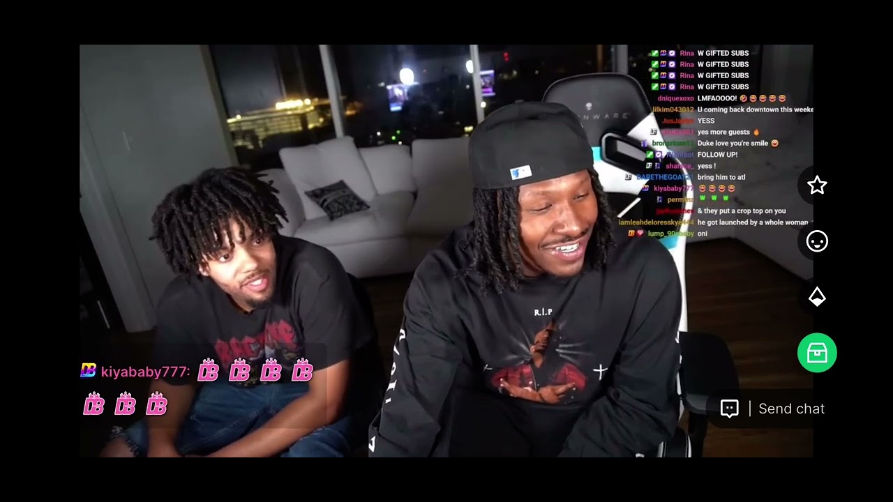 DUKE DENNIS BRINGS OLD SCHOOL BEST FRIEND TERRANCE ON STREAM! (STORY ...