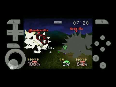 Godzilla and Slenderzilla vs Luigi - YouTube