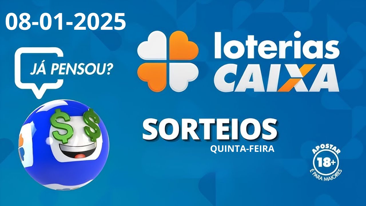 Sorteios das Loterias CAIXA desta quarta | 07/01/2026 - YouTube