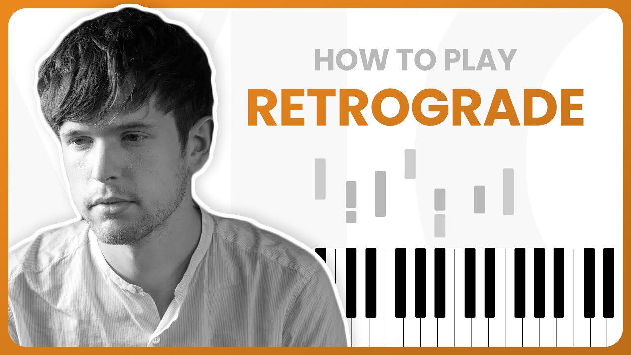 How To Play Retrograde By James Blake On Piano - Piano Tutorial (PART 1 ...