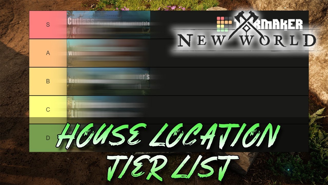 HOUSE LOCATION TIER LIST - Amazon Games Studio New World - YouTube