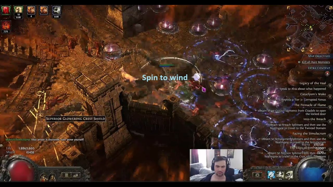 Path of Exile 2 Third Edict | Thorns Staff Warrior | Vod | Early ...