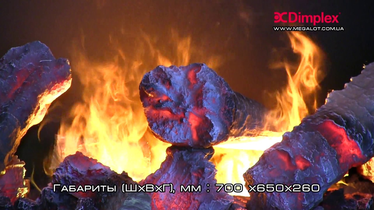 Электрокамин Dimplex Engine 600 (56-600 LL) - YouTube