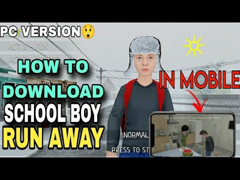 How To Download School Boy Runaway (PC VERSION) !! Real !! 🤯 #Techno ...