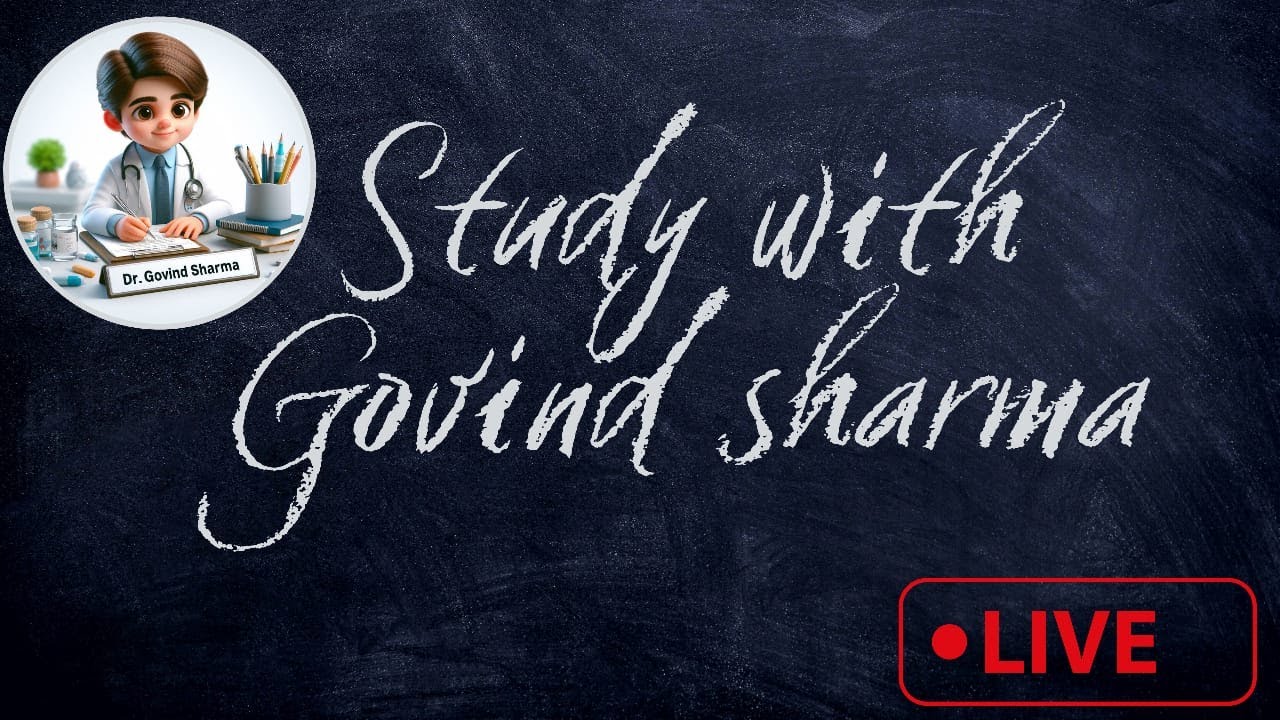 Studey with Govind sharma Live Stream - YouTube