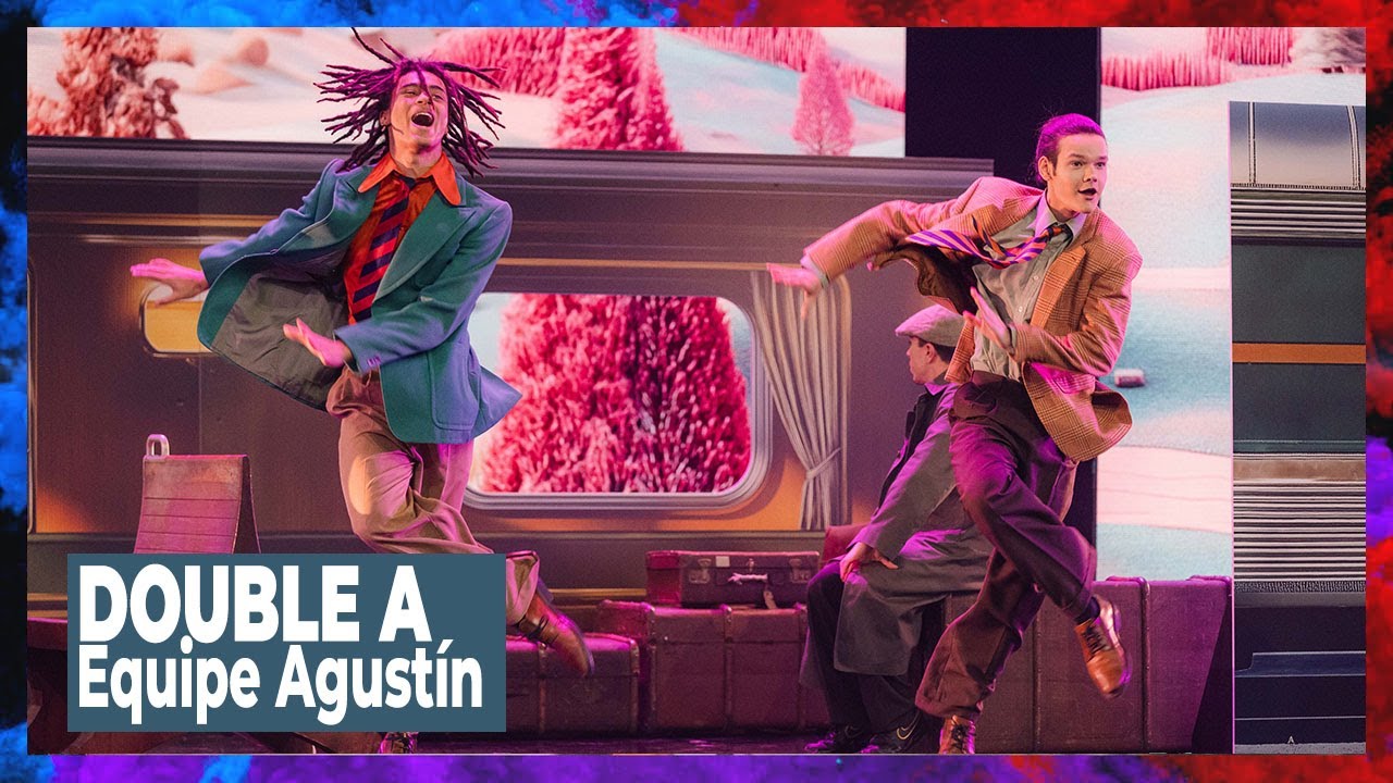 Un air de broadway avec le duo Double A | Demi-finale | The Dancer ...