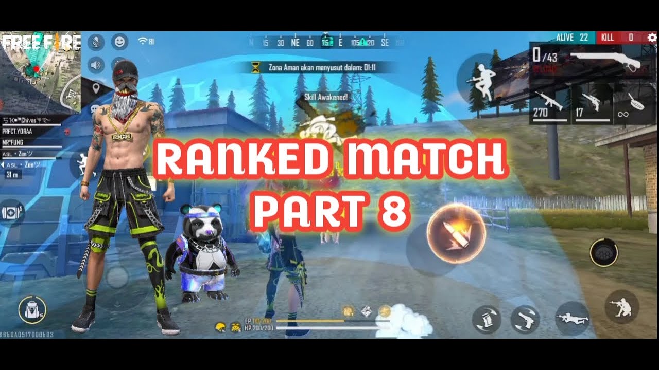 Mode Ranked Free Fire Part 8 - YouTube