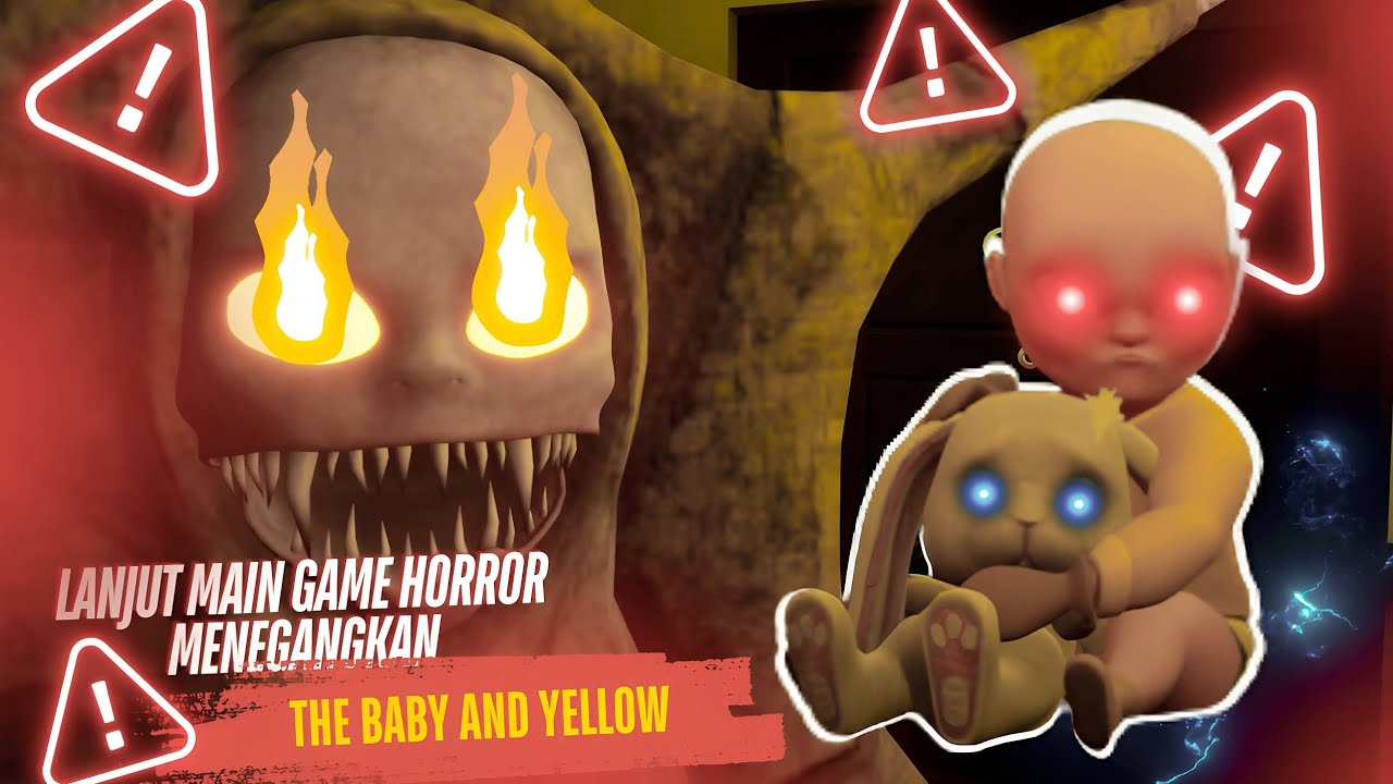 the baby in Yellow gameplay | horror game - YouTube