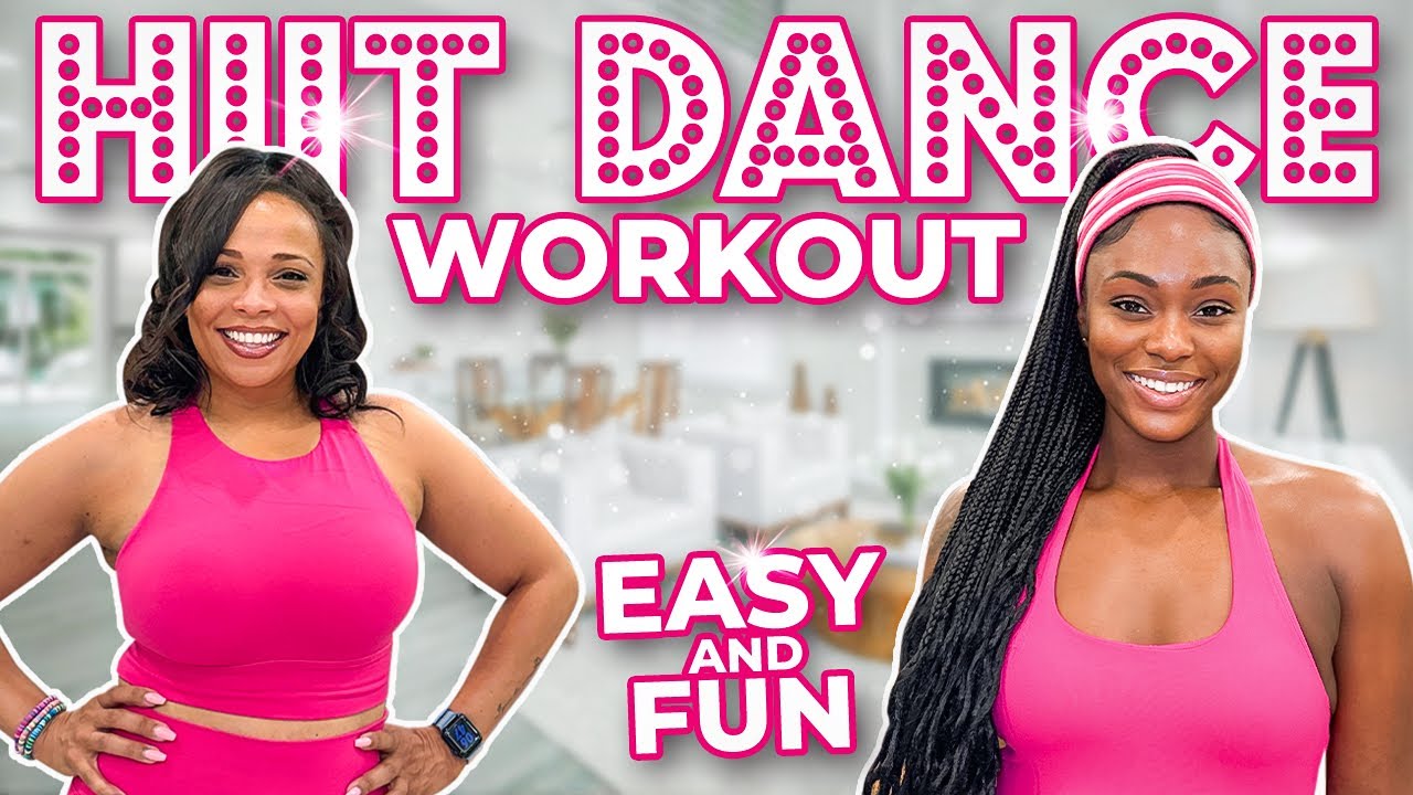 HIIT Dance Cardio Workout For Weight Loss AT HOME - YouTube