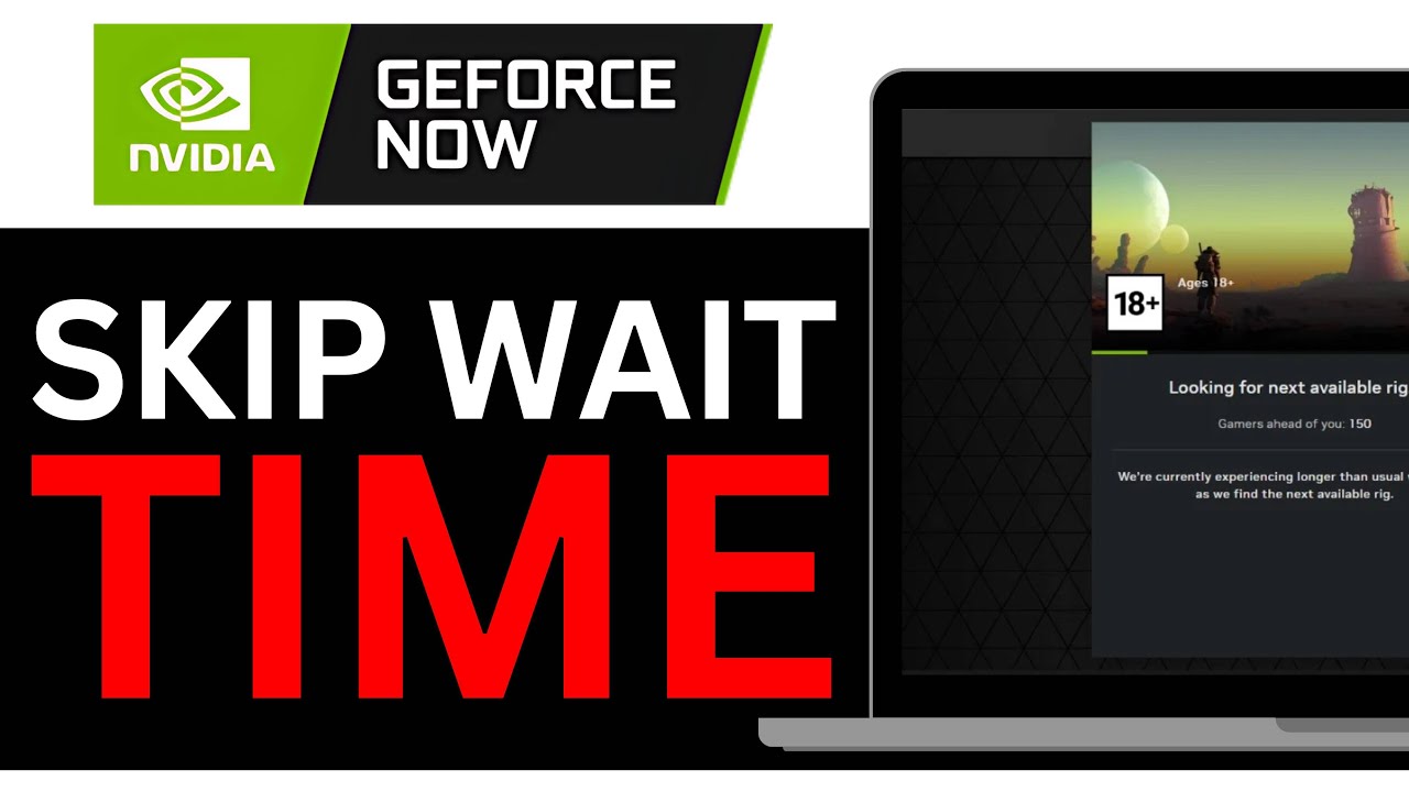 How To SKIP WAIT TIME IN GEFORCE NOW! | BEST NEW METHOD 2025! - YouTube