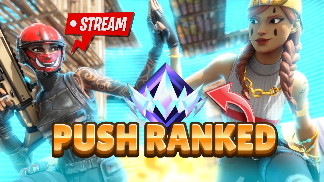 fr live fortnite push ranked - YouTube