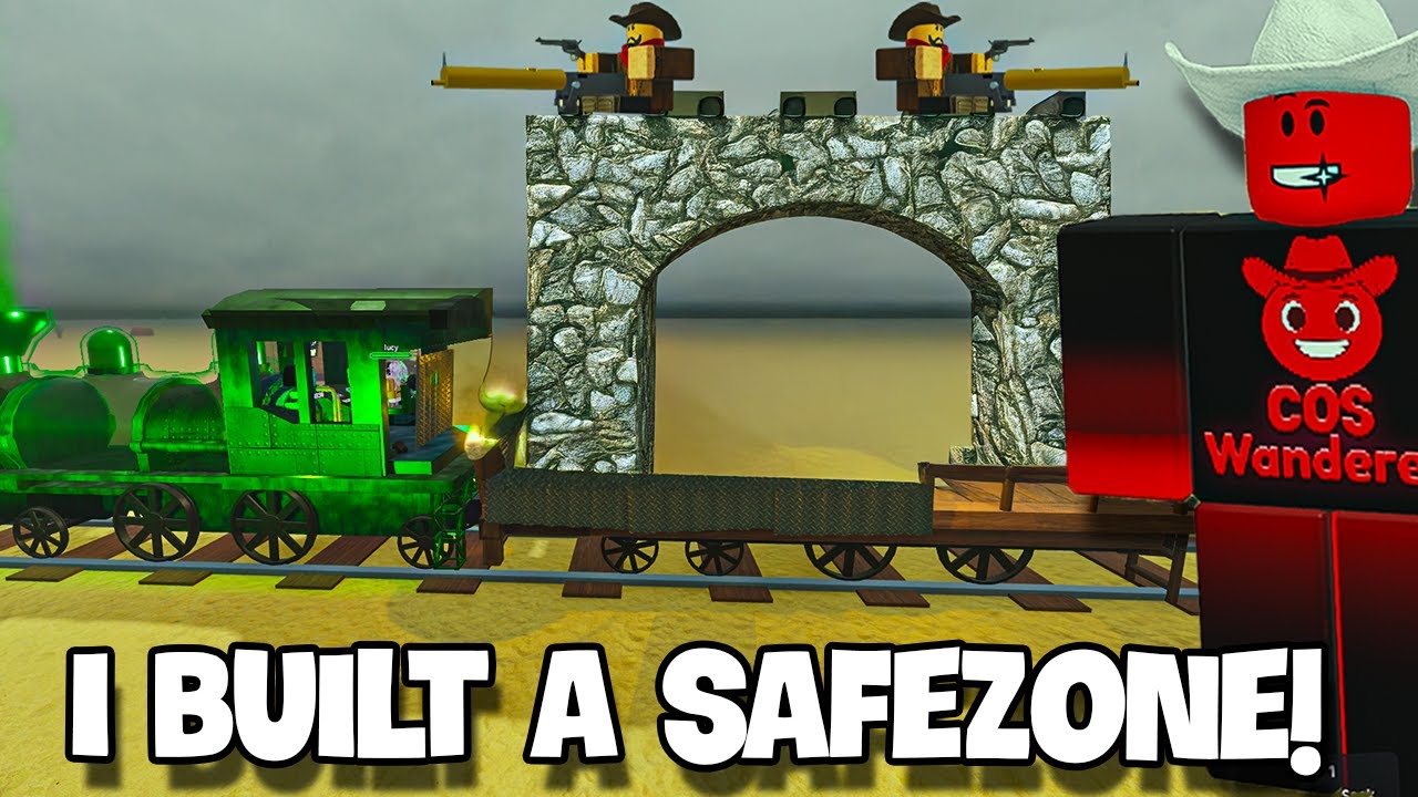 I Built the Ultimate Safezone on My Train in Dead Rails! - YouTube