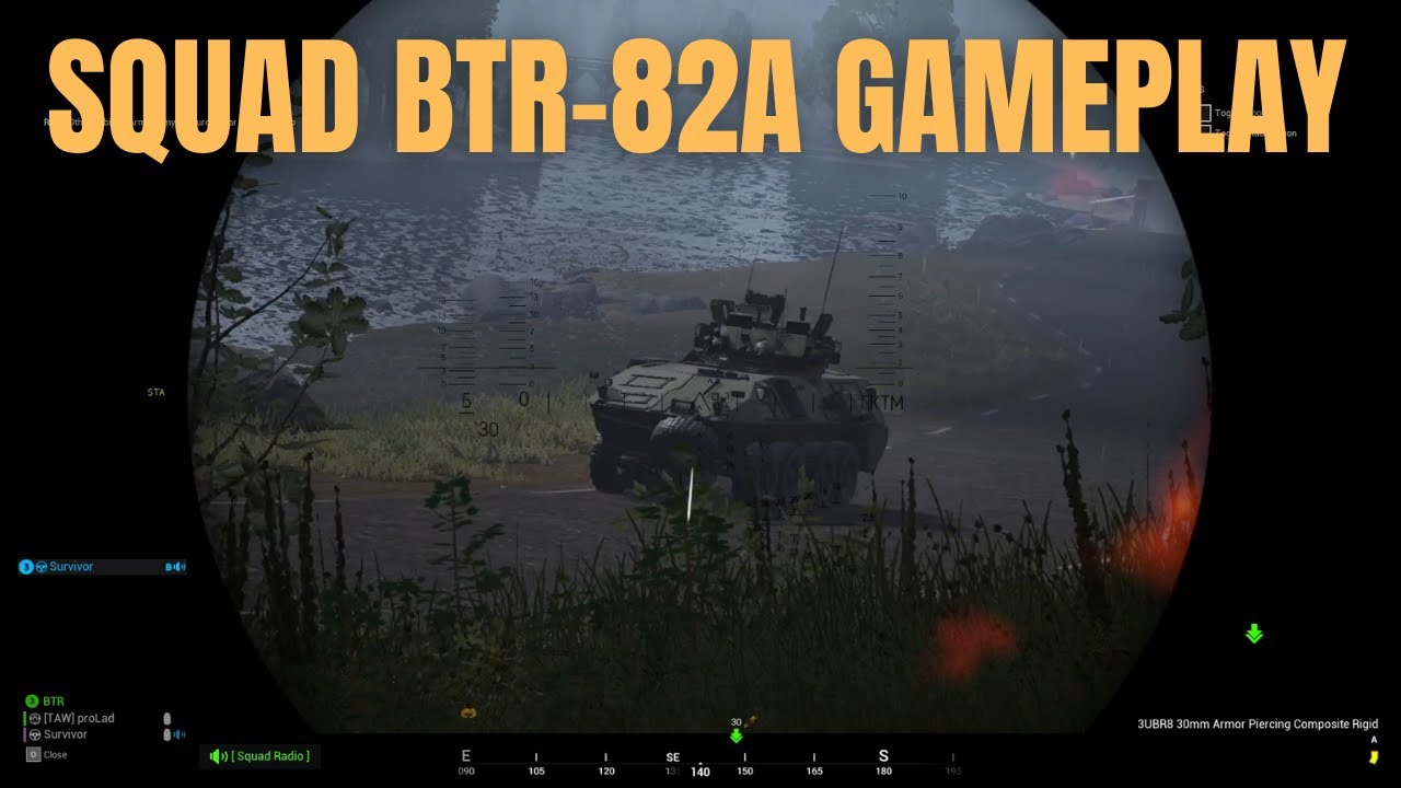 We Started a Wolf Pack on Gorodok - Squad BTR-82A Gameplay - YouTube