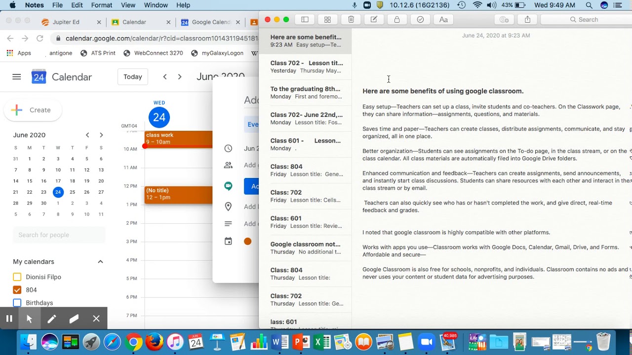 Google classroom tutorial part 2. - YouTube