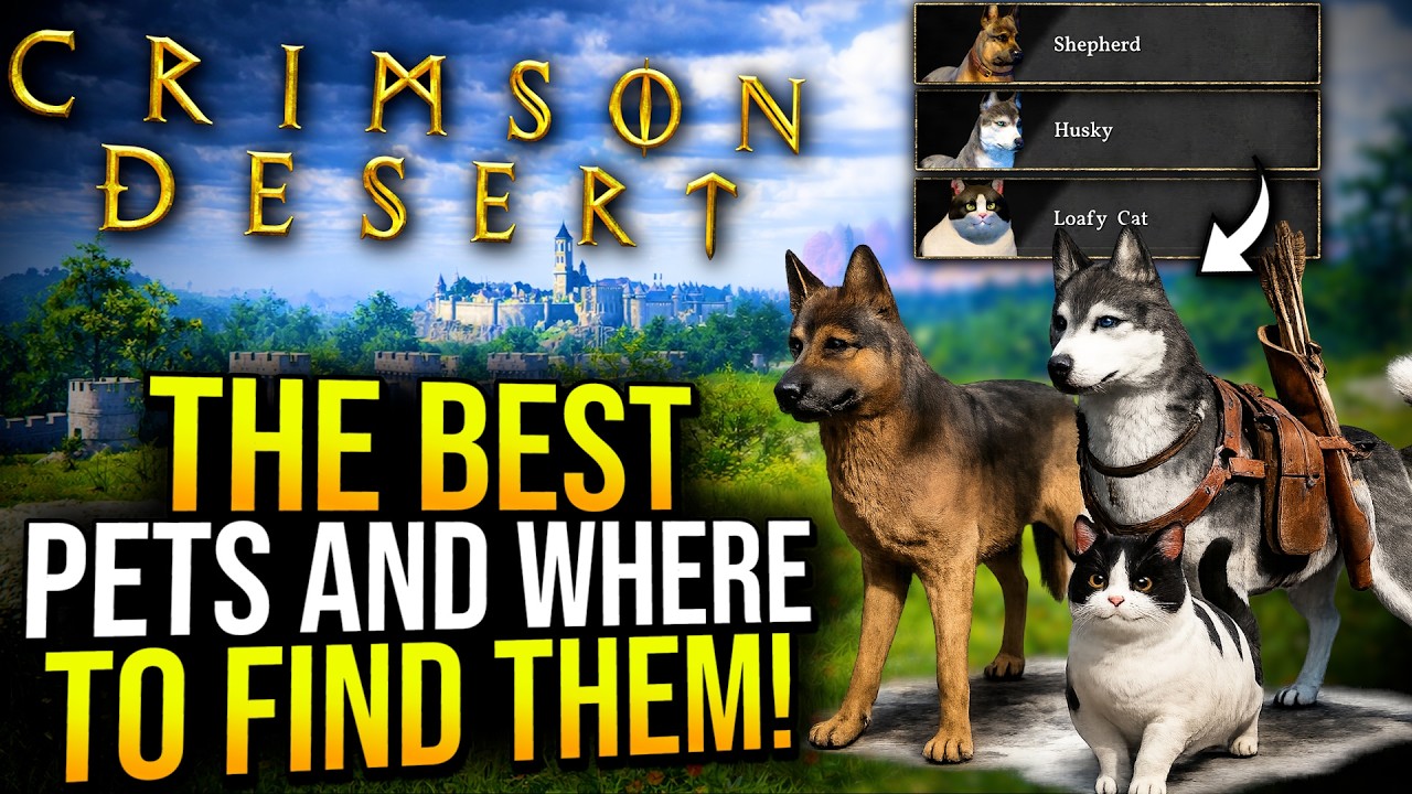 Crimson Desert - The Best Pets and Where to Find Them! - YouTube