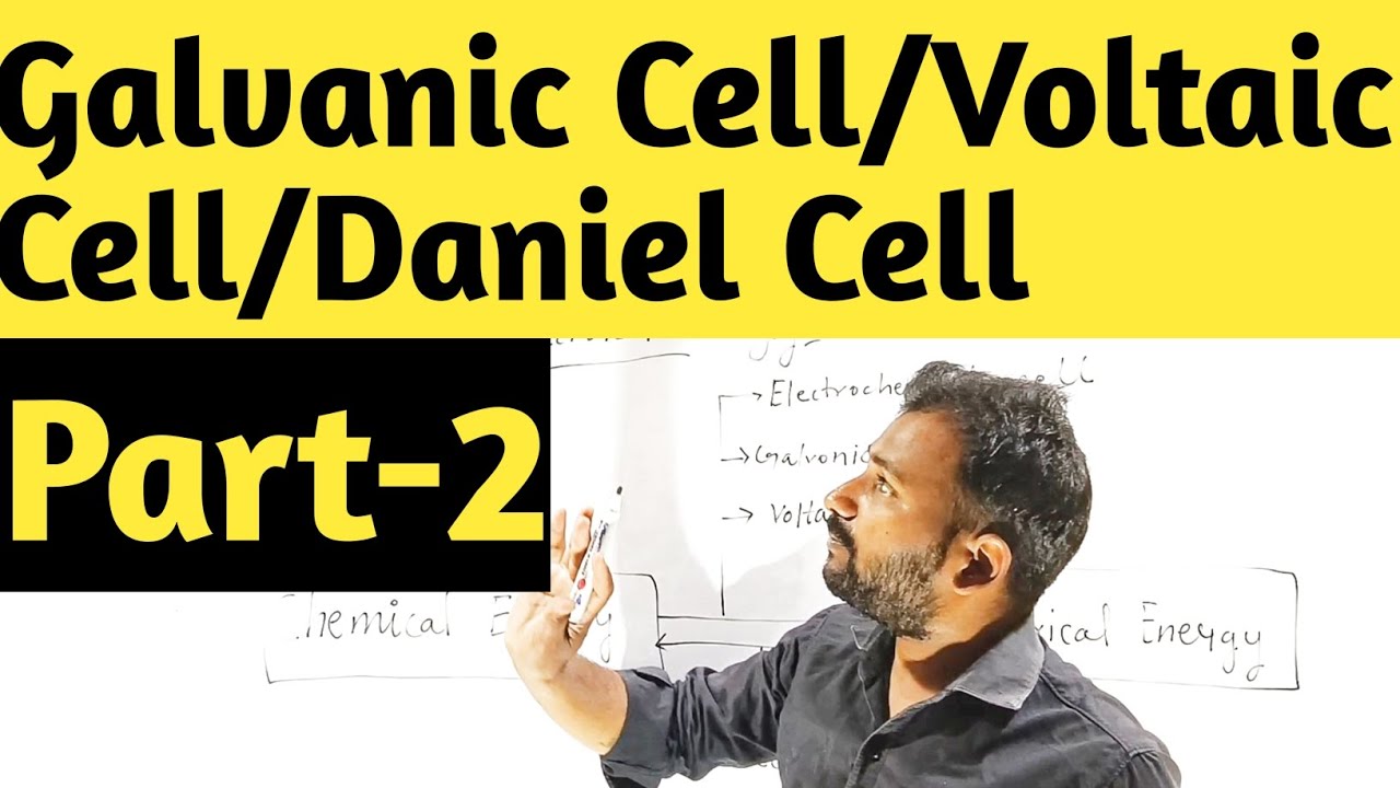Galvanic Cell/Voltaic Call/Daniel Cell Electrochemistry #NCERT #cbse ...