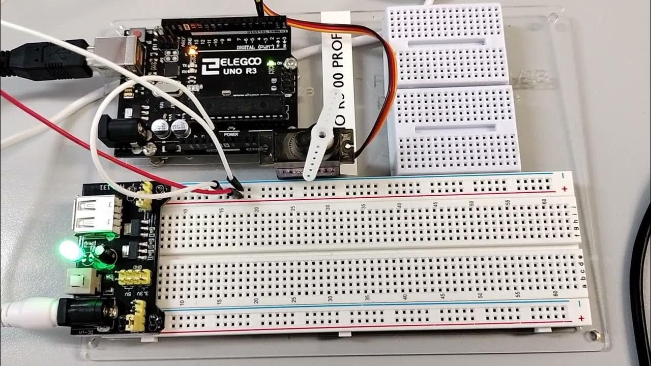 ARDUINO - Primera prueba con la librería Servo.h - YouTube