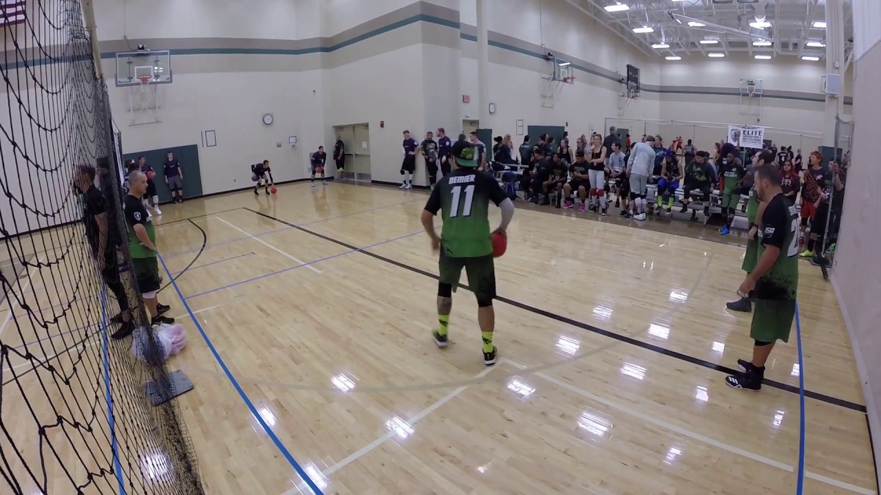 2018 Elite Dodgeball National Championships (Open 8.5 - Elim 1): Space ...