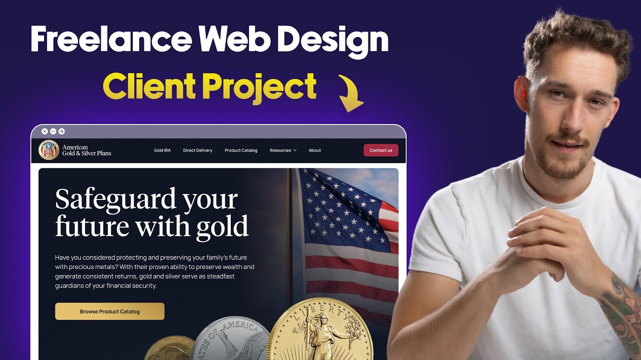 $15k Freelance Website Design Project (Walkthrough) - YouTube