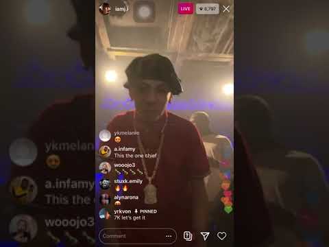 J.I. - Can’t Fall In Love In This Club | Instagram LIVE