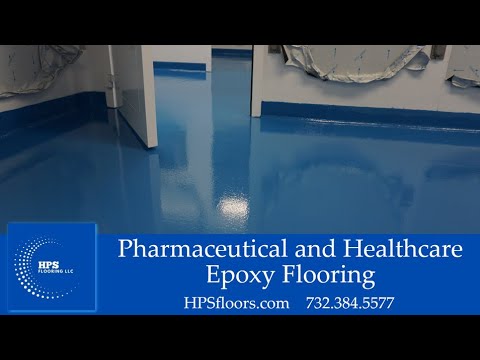 Pharmaceutical-Grade Healthcare Epoxy Flooring Systems - YouTube