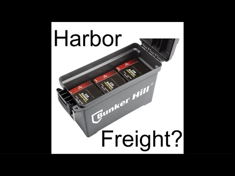 Harbor Freight Ammo Box - YouTube