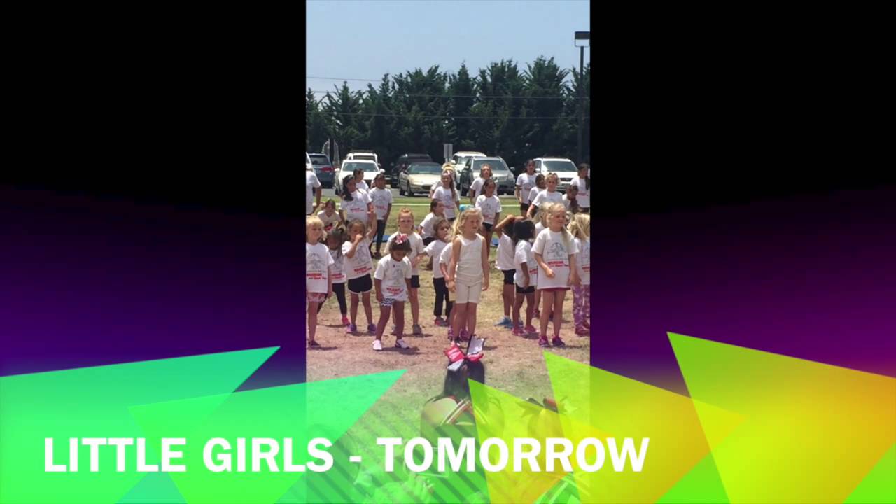 Carpinteria Cheer Camp 2015 - Tomorrow - YouTube