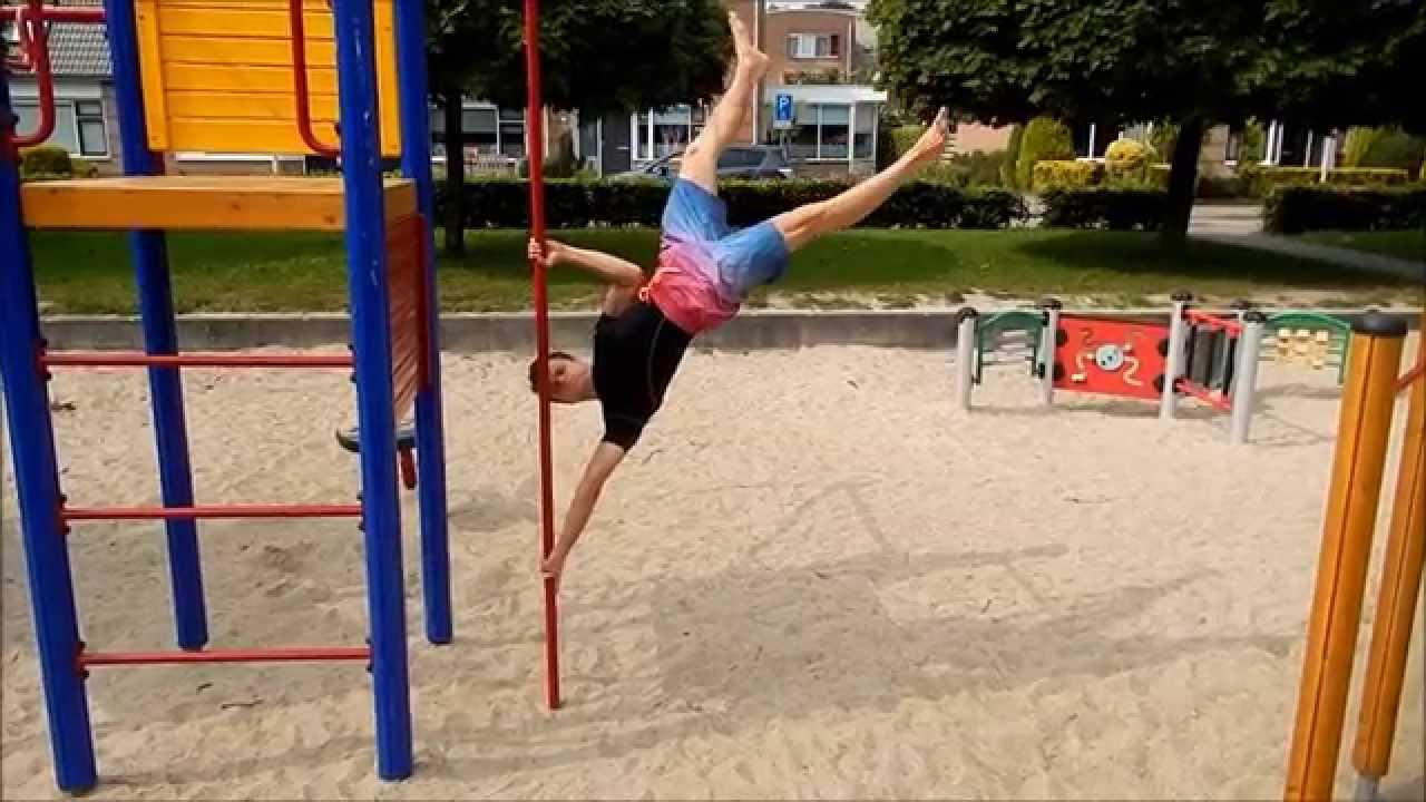 5 steps to master the Human Flag - YouTube