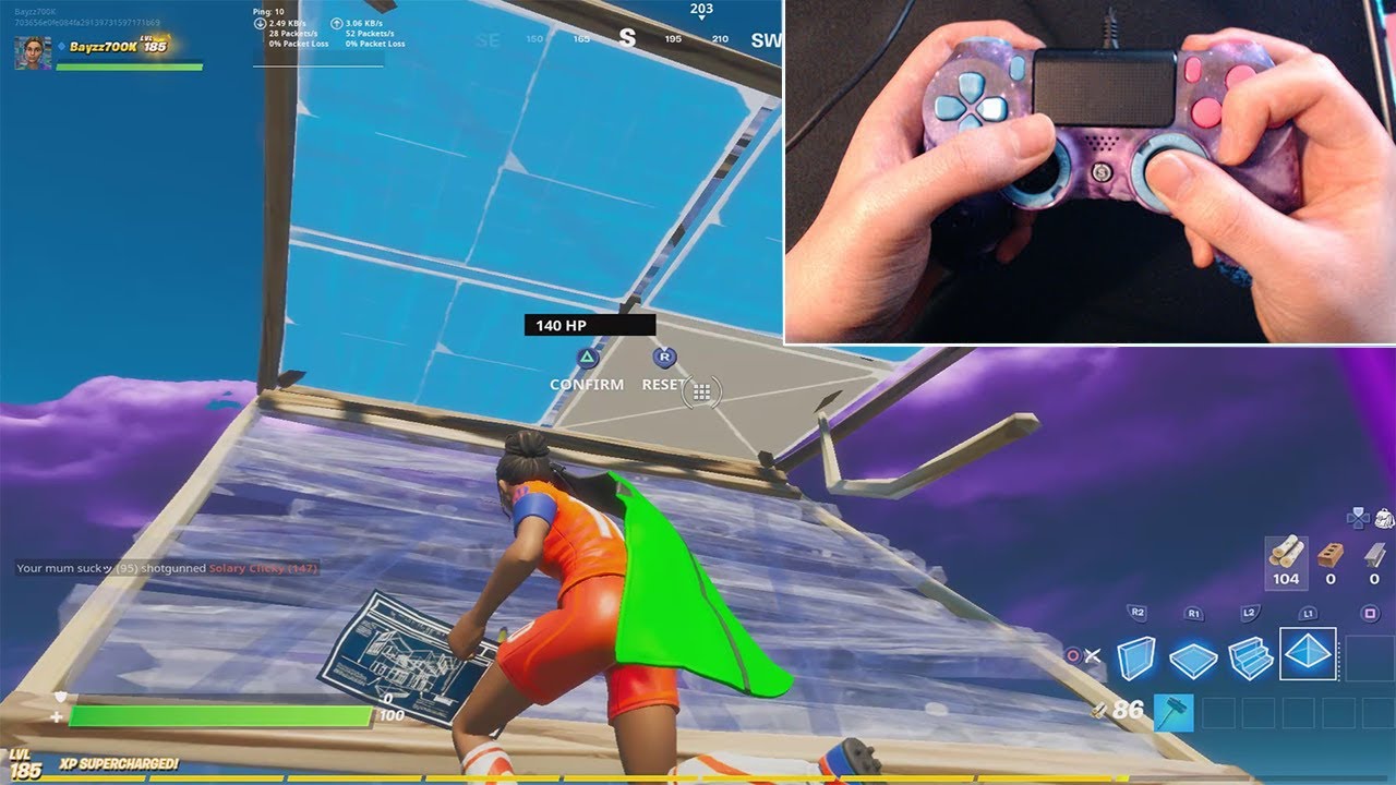 0 Ping PS4 Claw Handcam... - YouTube