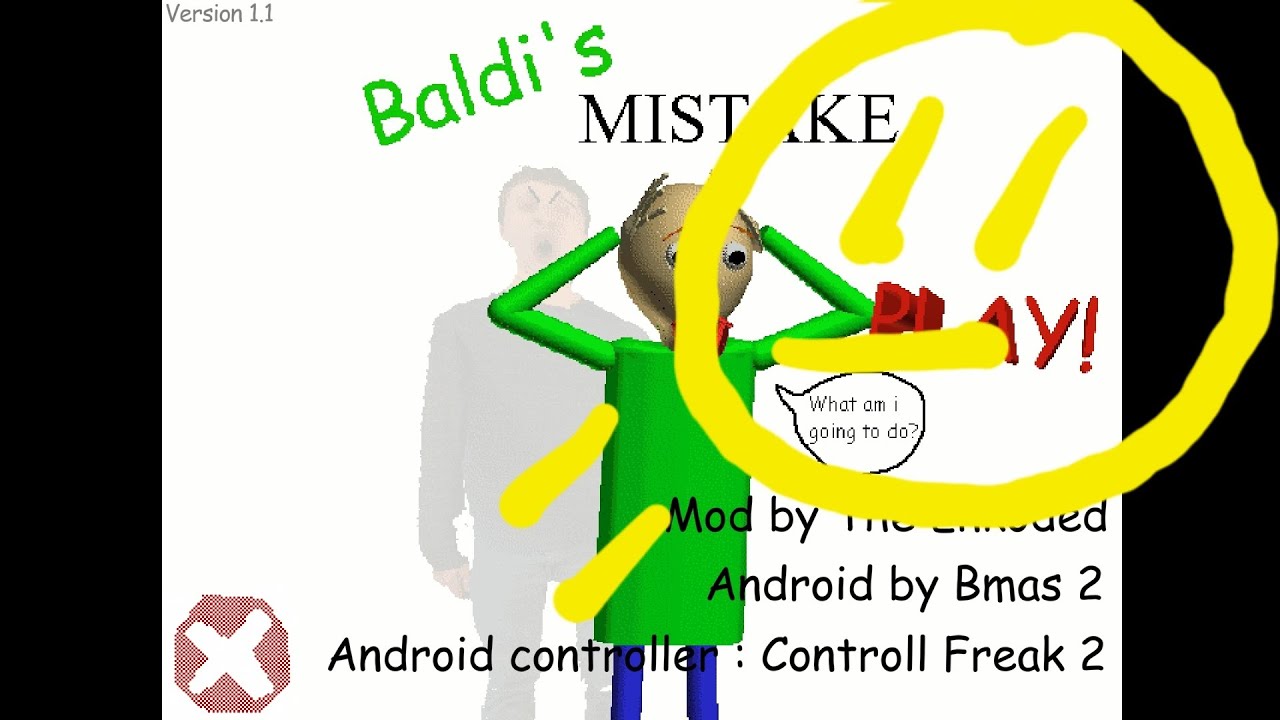 baldi mistake исправно - YouTube