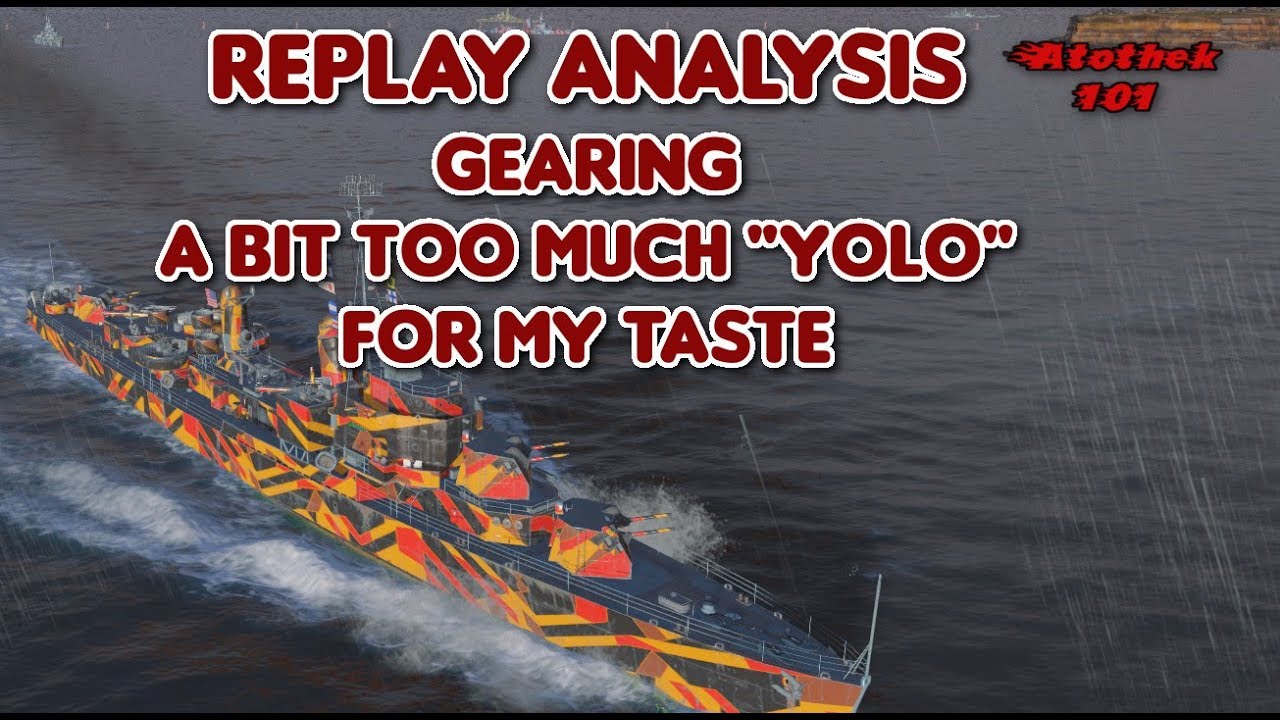 Replay Analysis - Gearing - A bit too much "yolo" for my taste - YouTube