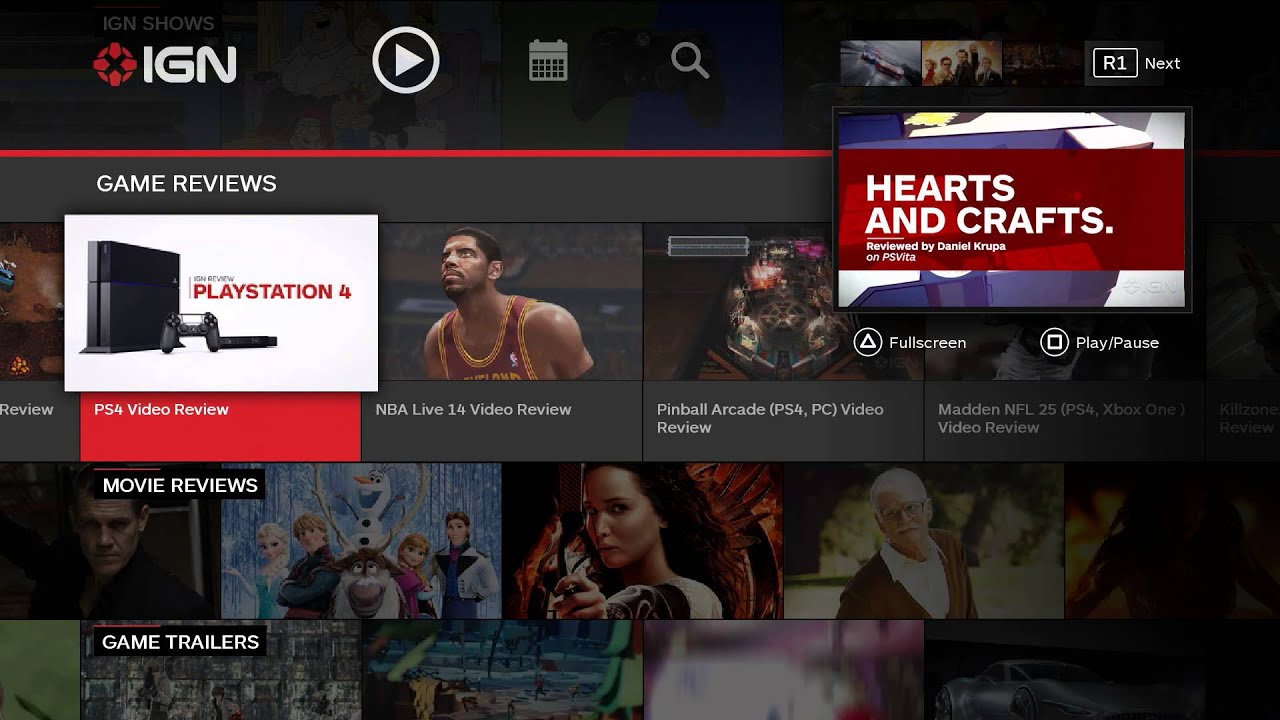 IGN PS4 APP INTRODUCTION - YouTube