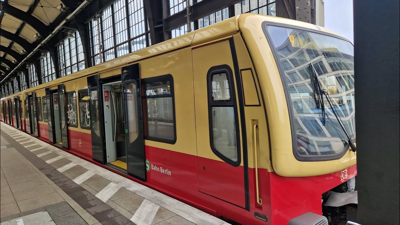 Mitfahrt in der S9 von Spandau bis Friedrichstraße in der BR 481 Mod ...