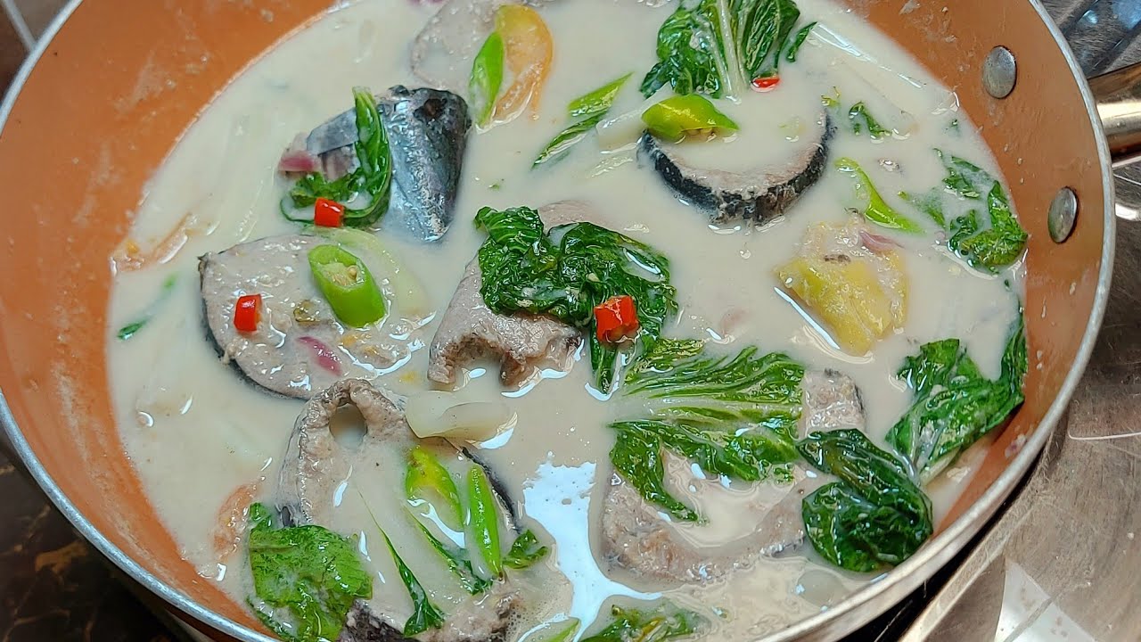 GINATAANG ISDA / TAMBAKUL With PECHAY | Mas masarap ang ganitong ...