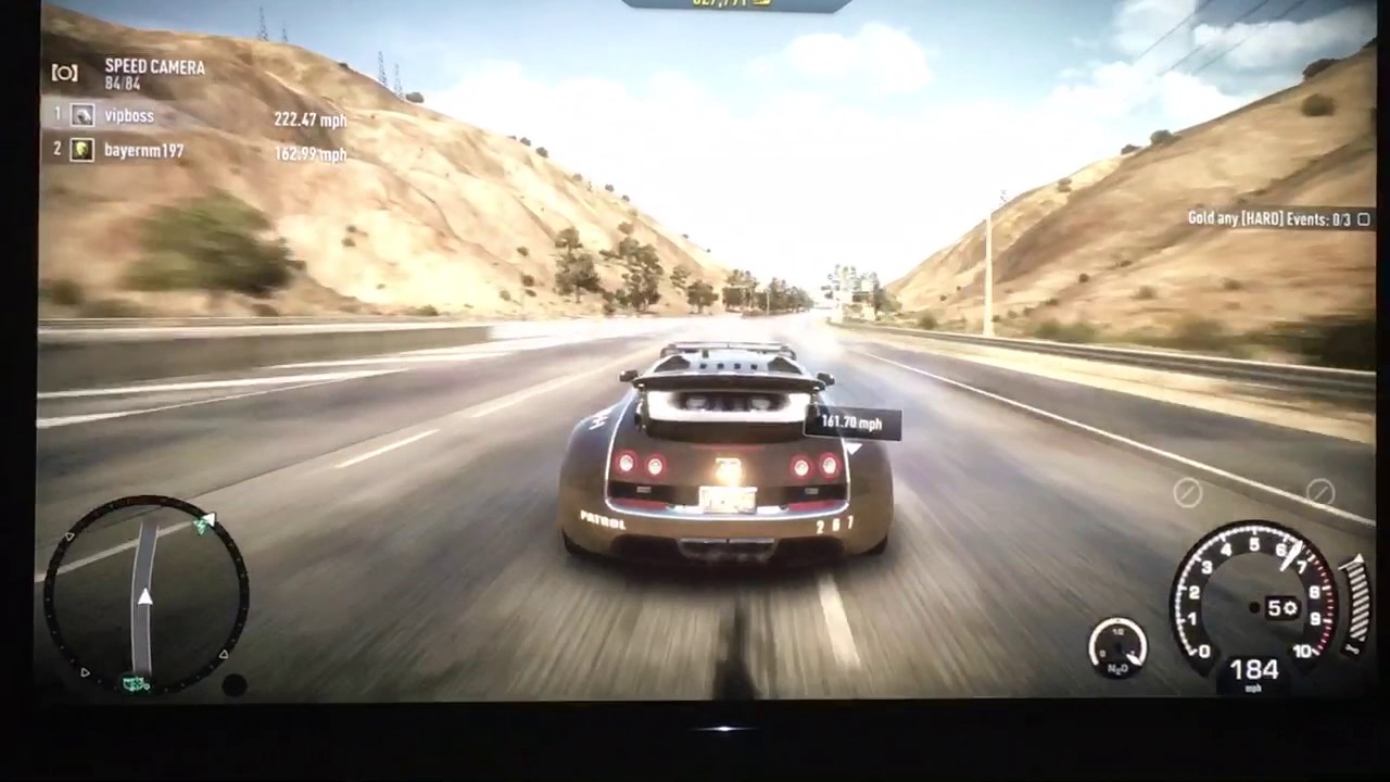 Bugatti Veyron Need For Speed Rivals 4K HDR Sony PS4 Pro - YouTube