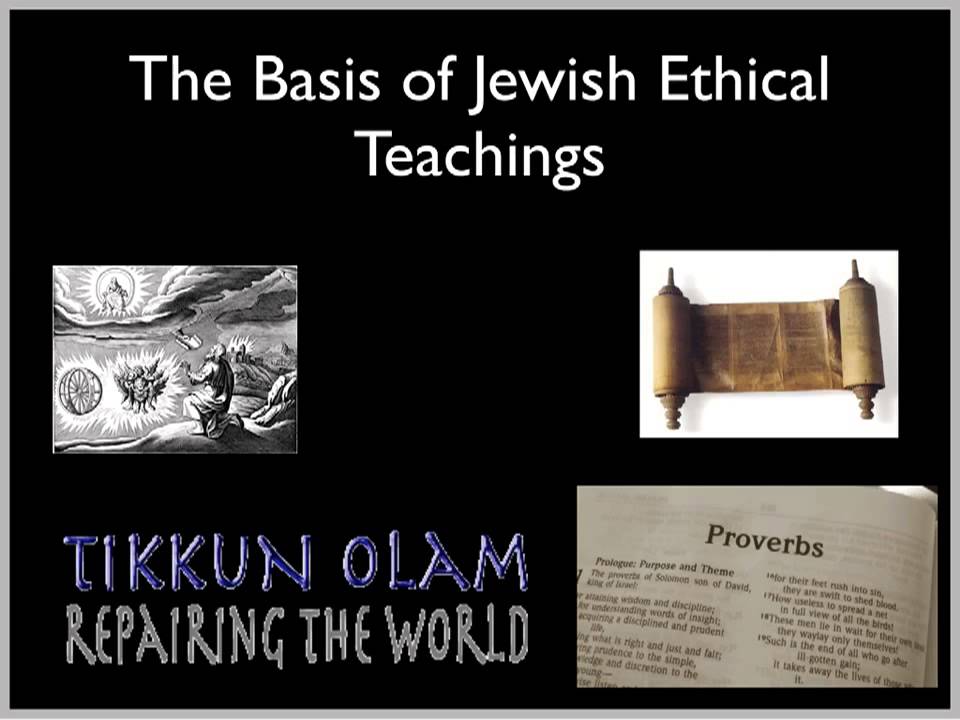 Sexual Ethics Basis of Jewish Ethical Teachings - YouTube