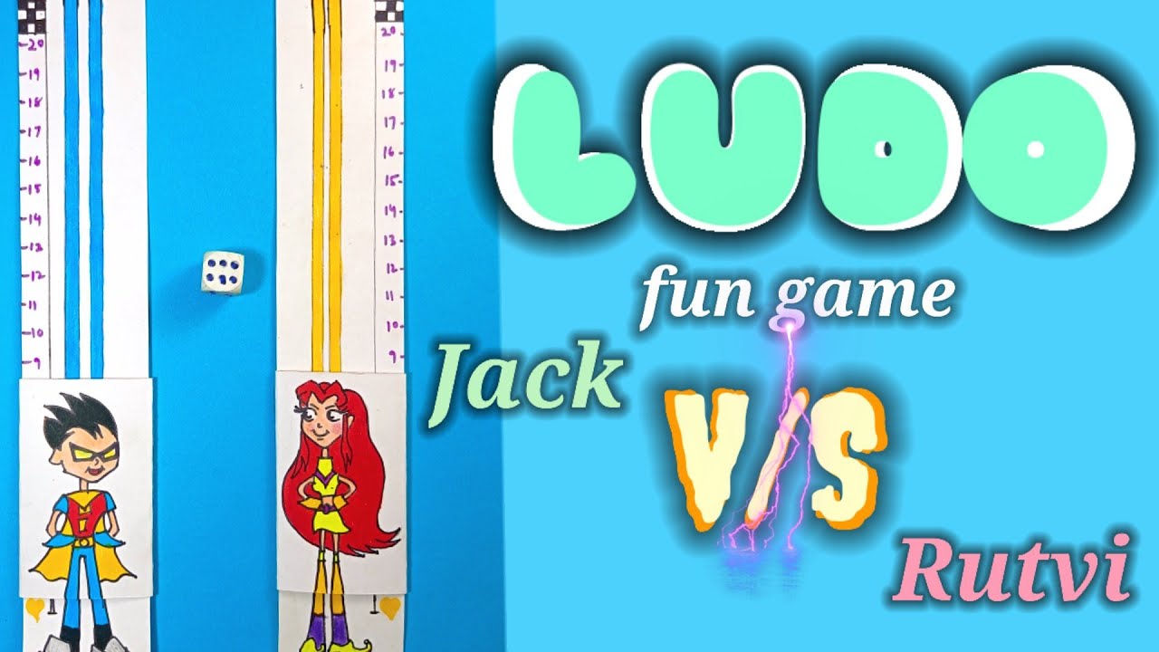 ludo fun game craft ! ludo game race ! fun game ! How to make a paper ...