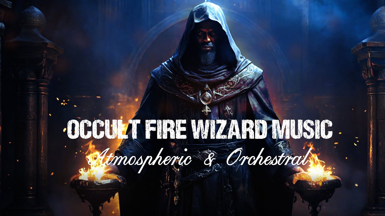🔥1 Hour of Dark Occult Wizard Music | Mystic Fire Ritual, Arcane Chants ...