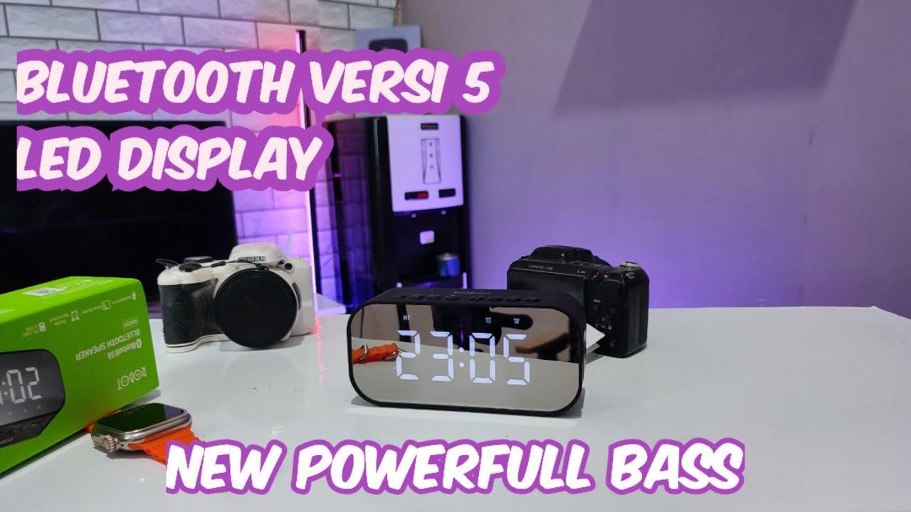 Review Speaker Bluetooth Robot Type RB550 Murah!!! - YouTube