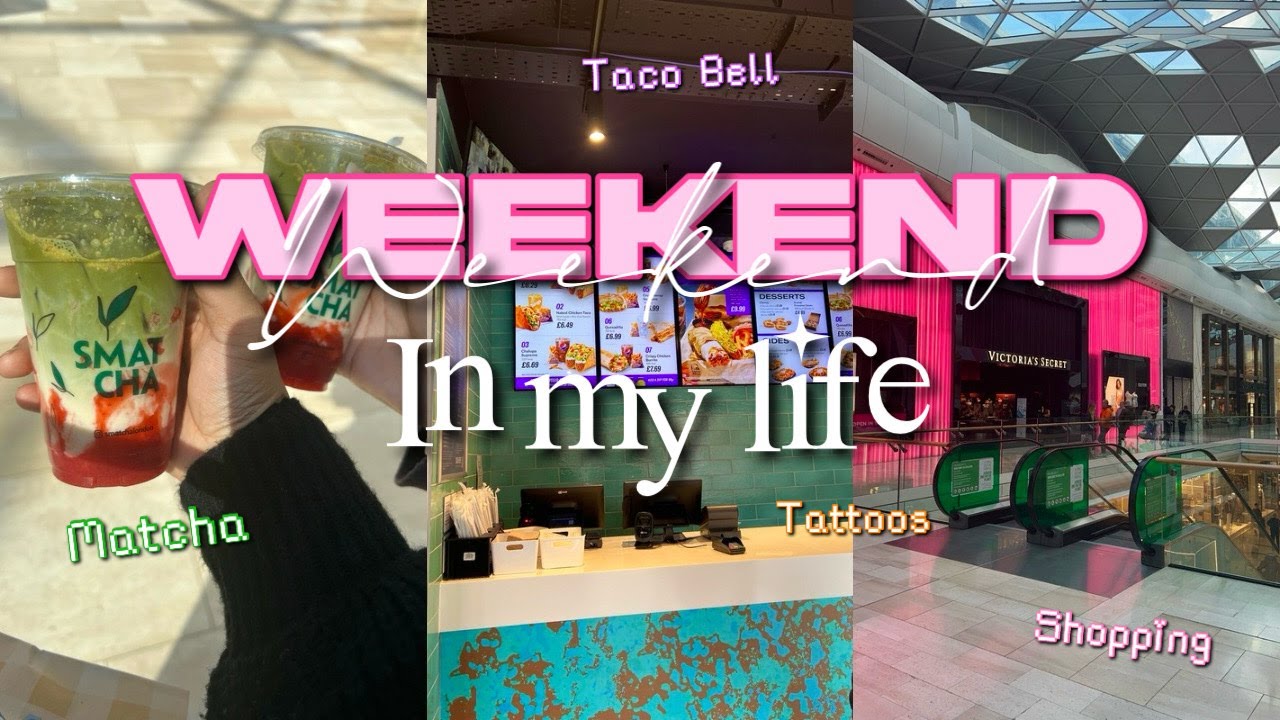 Weekend in my life | New tattoo, Bath Body works, Taco Bell - YouTube