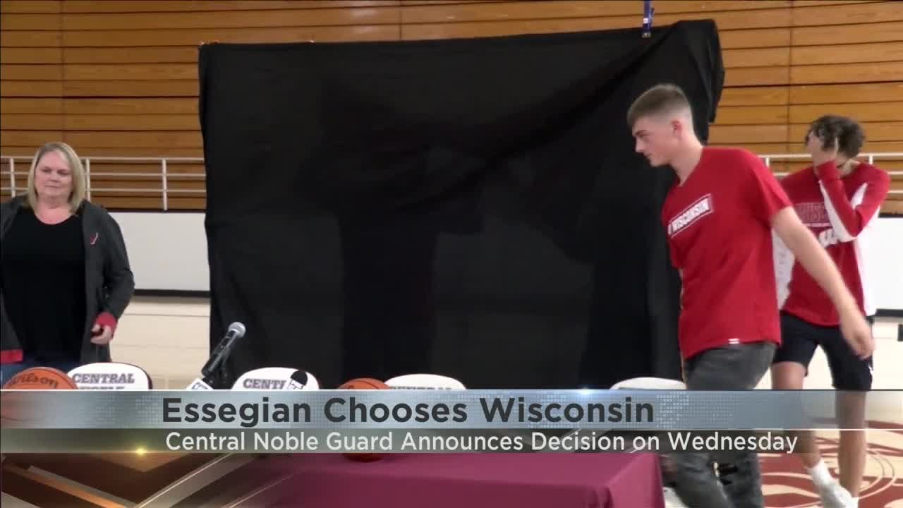 Connor Essegian Chooses Wisconsin - YouTube